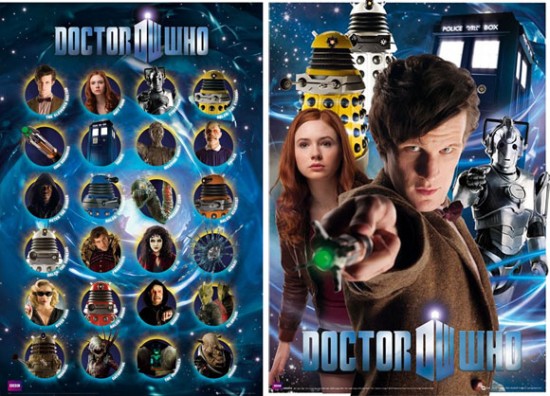 Doctor Who Character and 3D posters – Merchandise Guide - The Doctor ...