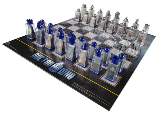 Doctor Who Chess Set With Series 5 Characters – Merchandise Guide - The ...