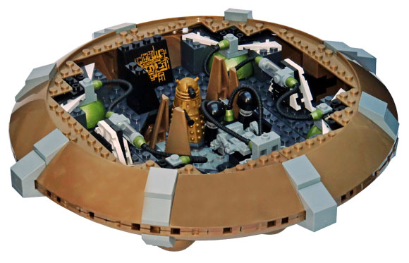 Character Building Dalek Spaceship – Pictures – Merchandise Guide - The ...