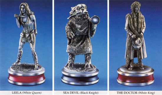 Danbury Mint Doctor Who Chess Set – Merchandise Guide - The Doctor Who Site