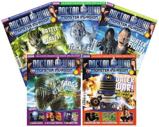 Monster Invasion launches May 2011 – Merchandise Guide - The Doctor Who ...