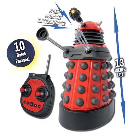 Remote 13″ Dalek Drone – Pictures / Video – Merchandise Guide - The ...