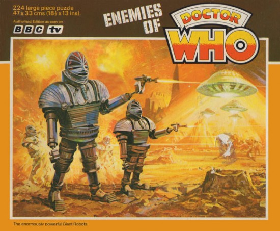 Doctor Who “Robot” 224 Piece puzzle – Merchandise Guide - The Doctor ...