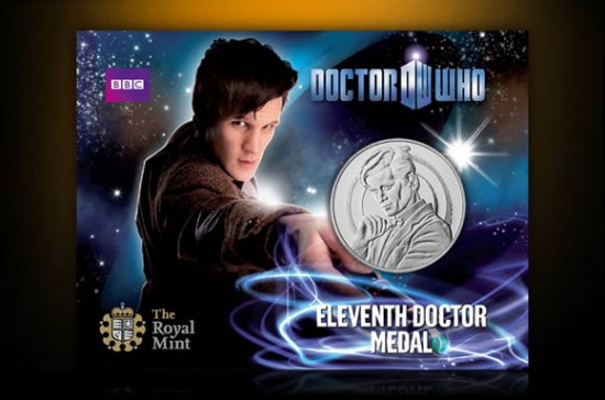 Royal Mint 11th Doctor Medals – Merchandise Guide - The Doctor Who Site