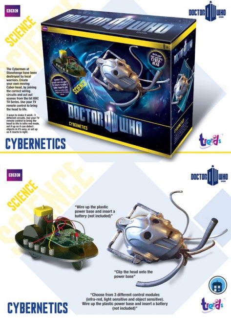 Trends UK: Doctor Who Cybernetics Cyberman – Merchandise Guide - The ...