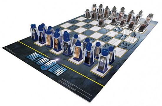 Doctor Who Chess Set With Series 5 Characters – Merchandise Guide - The ...